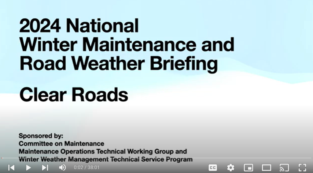 Clear Roads Featured at National Briefing - Clear Roads